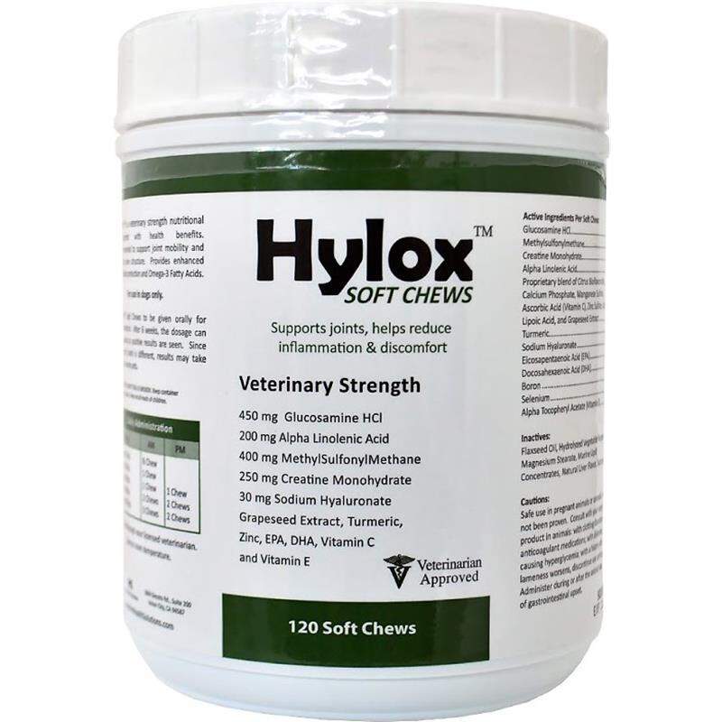 Hylox Soft Chews Joint Supplement for Dogs