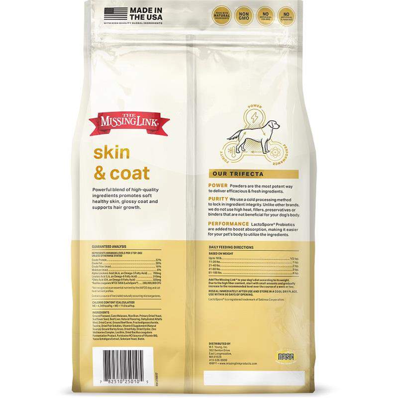 The Missing Link Original Skin & Coat Powder Supplement For Dogs