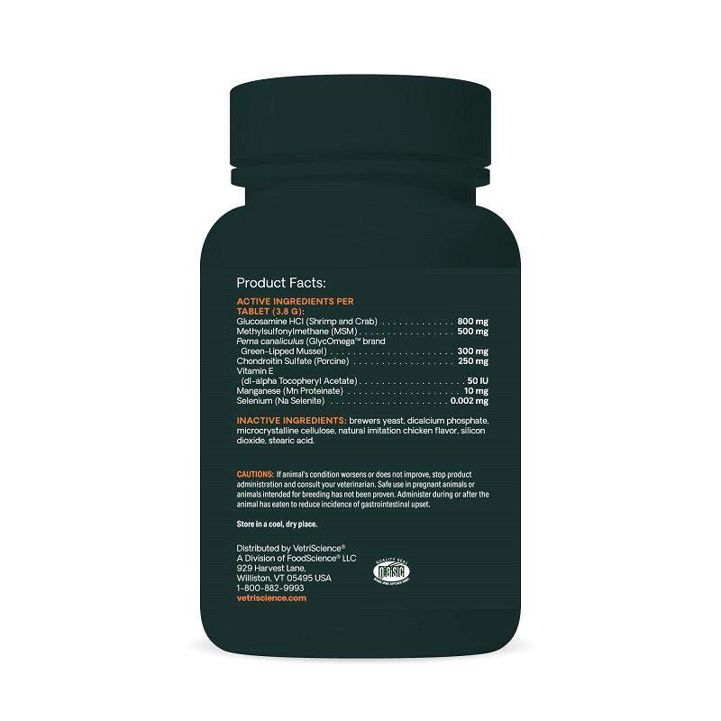 Vetri-Science Glyco-Flex Plus Chew Tabs for Dogs, 120 Ct ...