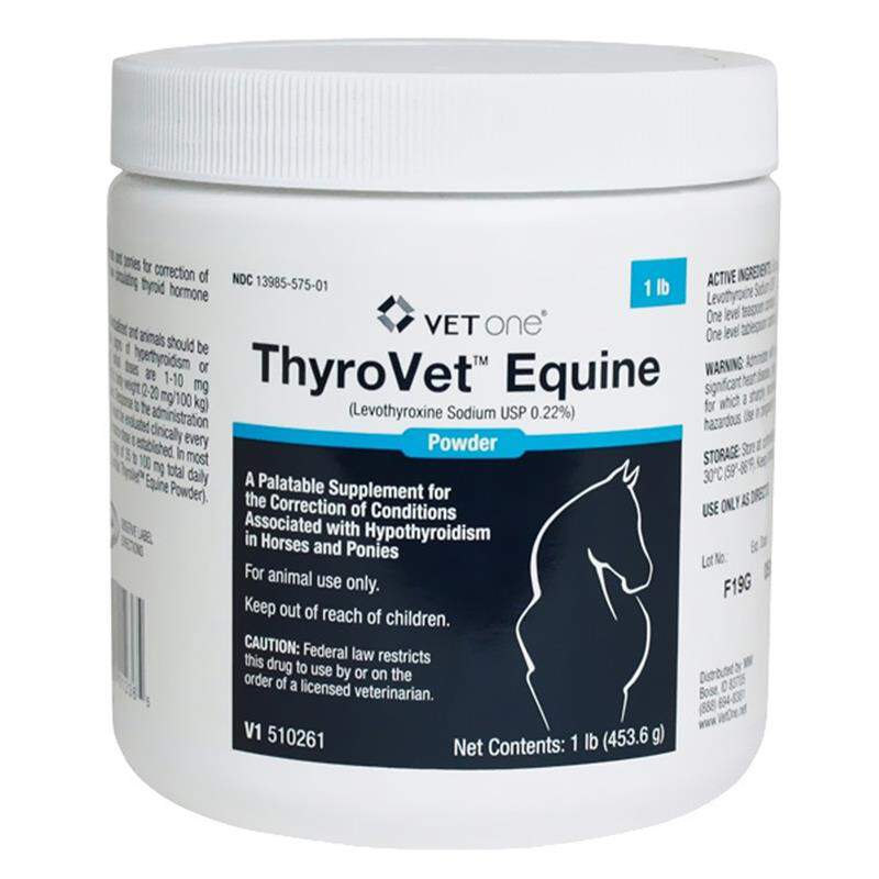 Thyrovet Powder For Horses And Ponies At Tractor Supply Co