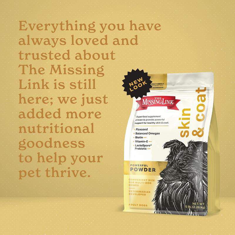 The Missing Link Original Skin & Coat Powder Supplement For Dogs